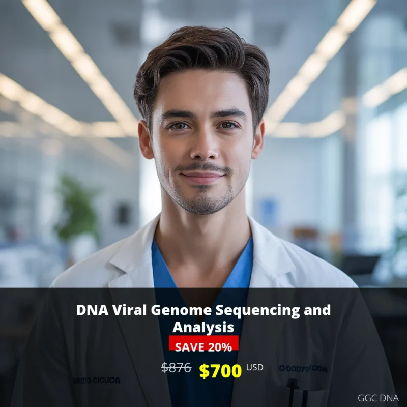 DNA Viral Genome Sequencing and Analysis Test USA - $700 USD ...