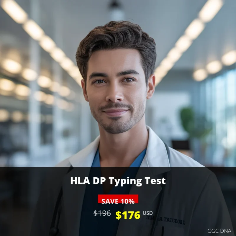 HLA DP Typing Test USA - $176 USD | Comprehensive HLA Matching for ...