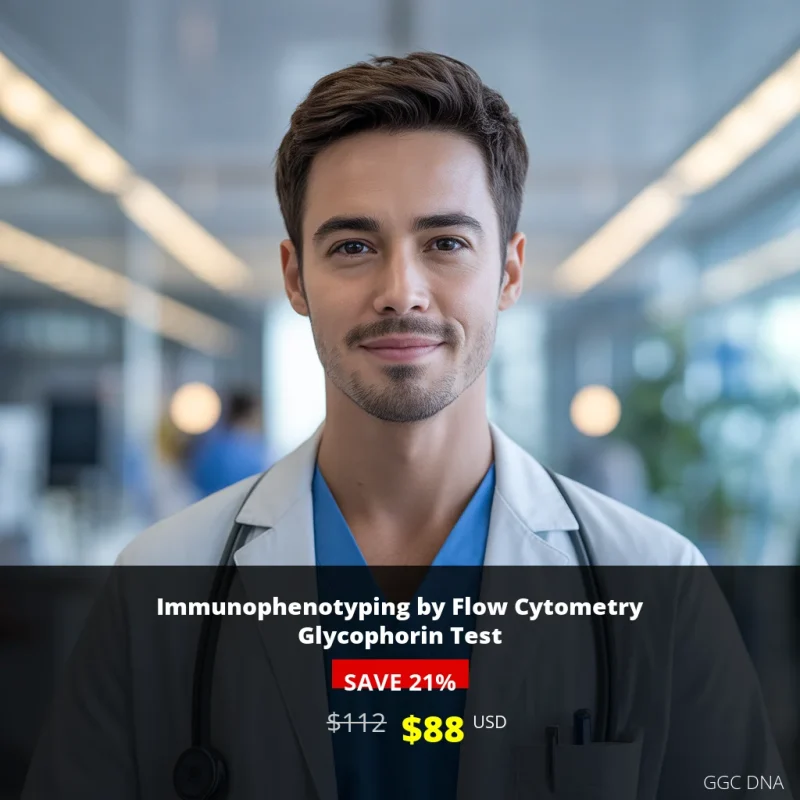 Immunophenotyping by Flow Cytometry Glycophorin Test - $88 USD ...