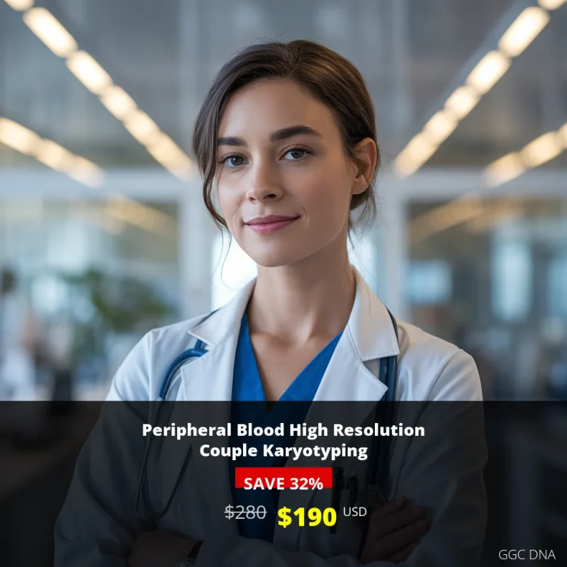 Peripheral Blood High Resolution Couple Karyotyping Test USA - $190 USD ...